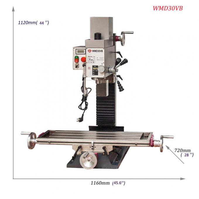 HUISN WMD25V Drilling and Milling Machine